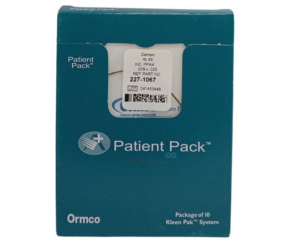 Ormco Damon Archform Stainless Steel Rectangular Archwire 16x25 10Pcs ...