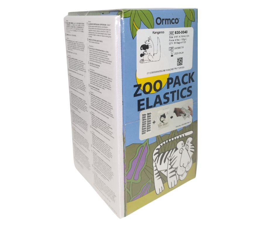 Ormco Zoo Pack Intra Oral Elastics Heavy 4.5oz â€” 130g 3/16â€ 4.76mm ...