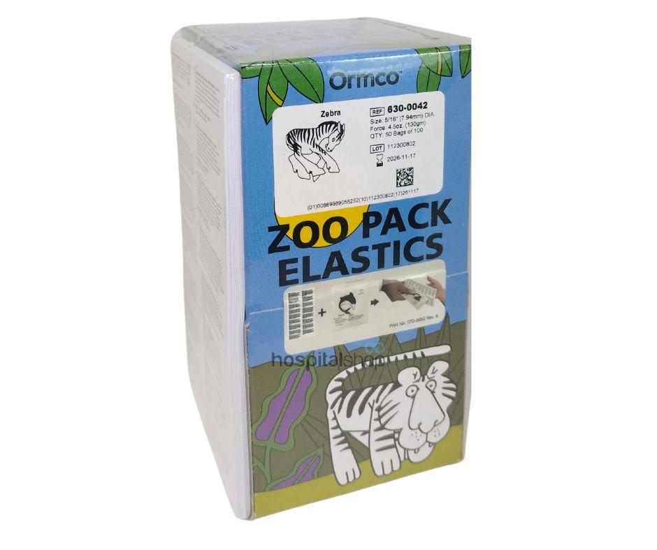 Ormco Zoo Pack Intra Oral Elastics Heavy 4.5oz — 130g 5/16” 7.94mm ...