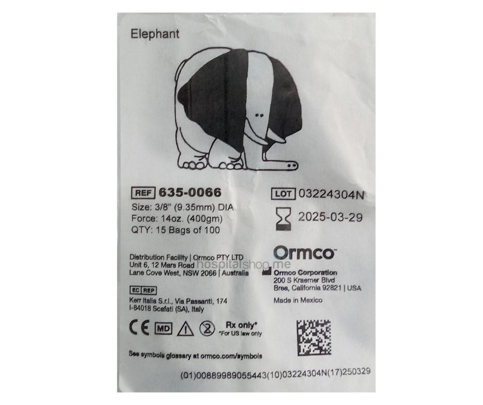 Ormco Zoo Pack Extra Oral Elastics Heavy 14 oz — 400 g 3/8” 9.35mm ...
