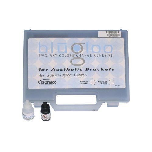 Ormco Blugloo Blue Color Change Orthodontic Light Cure Adhesive Unidose Kit 740-0275