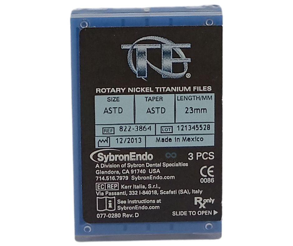 Sybron Endo TF Anterior Rotary Endodontic Files Anterior 23mm Blue 6pcs ...