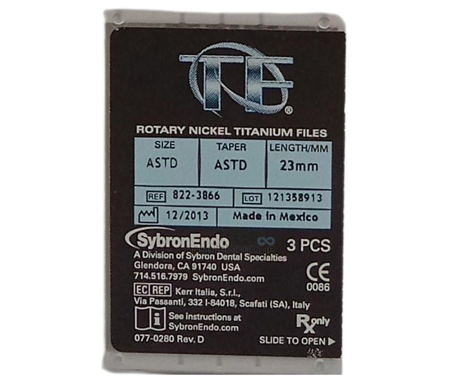 Sybron Endo TF Posterior Rotary Endodontic Files Posterior 23mm Cream ...