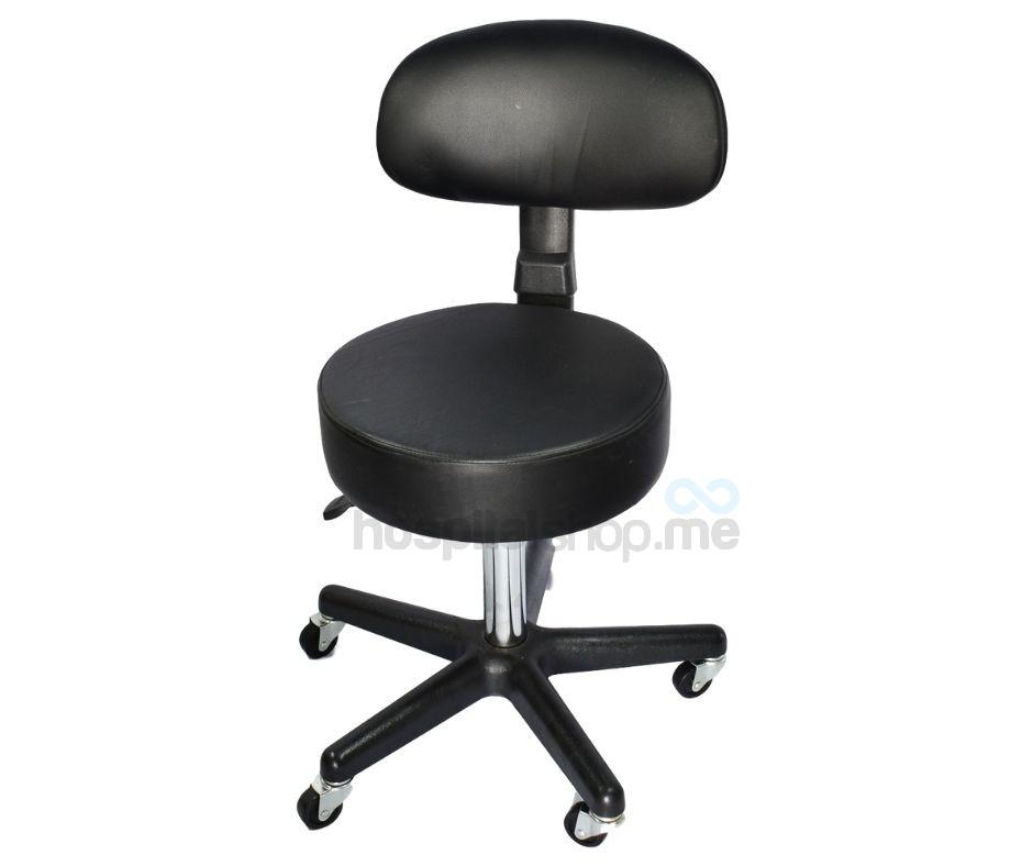 Gima Revolving Stool Low Backrest
