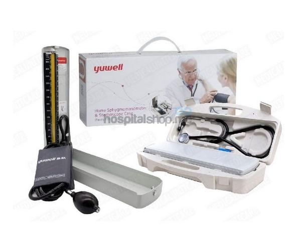 Yuwell BP Blood Pressure Apparatus Mercury with Stethoscope