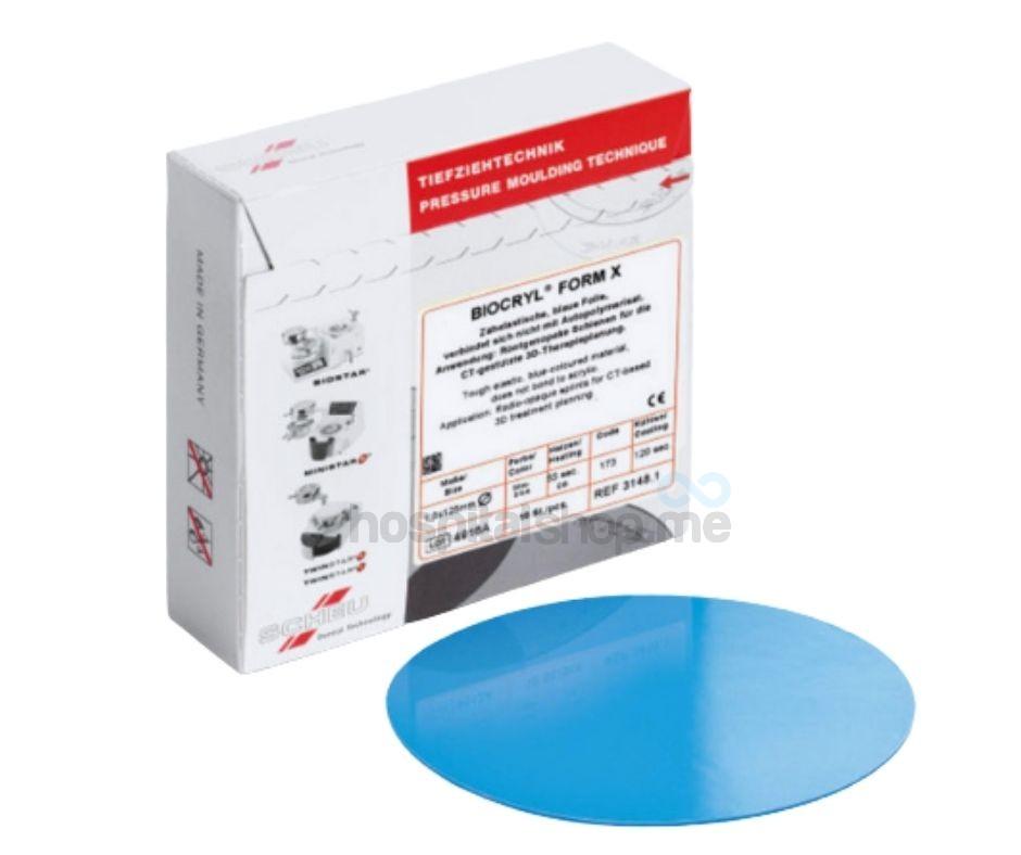 Scheu BioCryl Form X Viscoplastic Material Round 1.5x125mm Blue 10Pcs ...