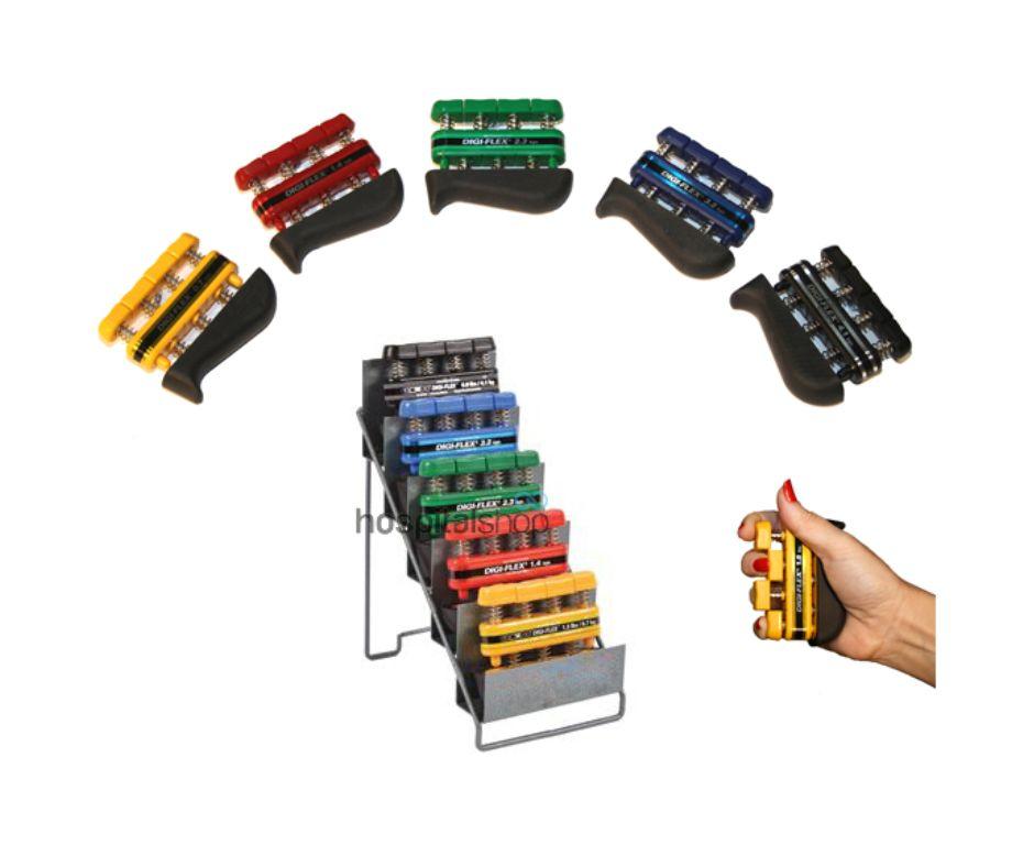 Ortotecsa Digiflex Springr Resistance 0.7 to 2.3kg Yellow J.T.11280