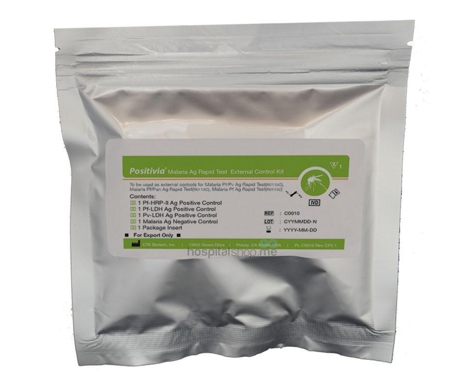 CTK Biotech Positivia Malaria Antigen Rapid Test Control Kit C0010