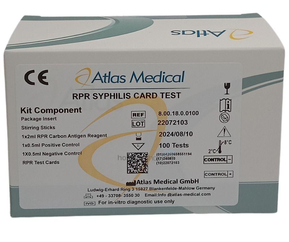 Atlas CRP Latex Test 100 Test 8.00.01.0.0100