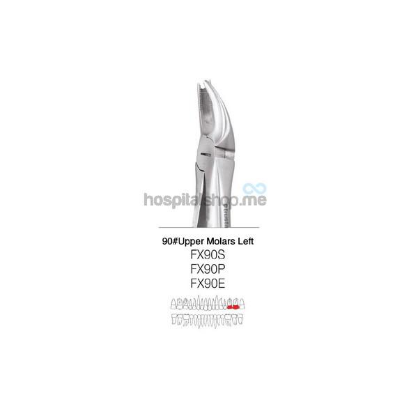 Trusta Extraction Forcep English Pattern Upper Molars Left No. 90 ANE ...