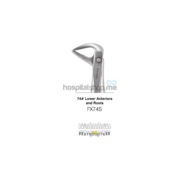 Trusta Extraction Forcep English Pattern Lower Anterior No. 74S ANE ...