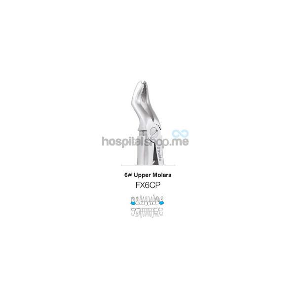 Trusta Extraction Forcep Peedo Upper Molars No. 6 ANE-FX6CP Premium