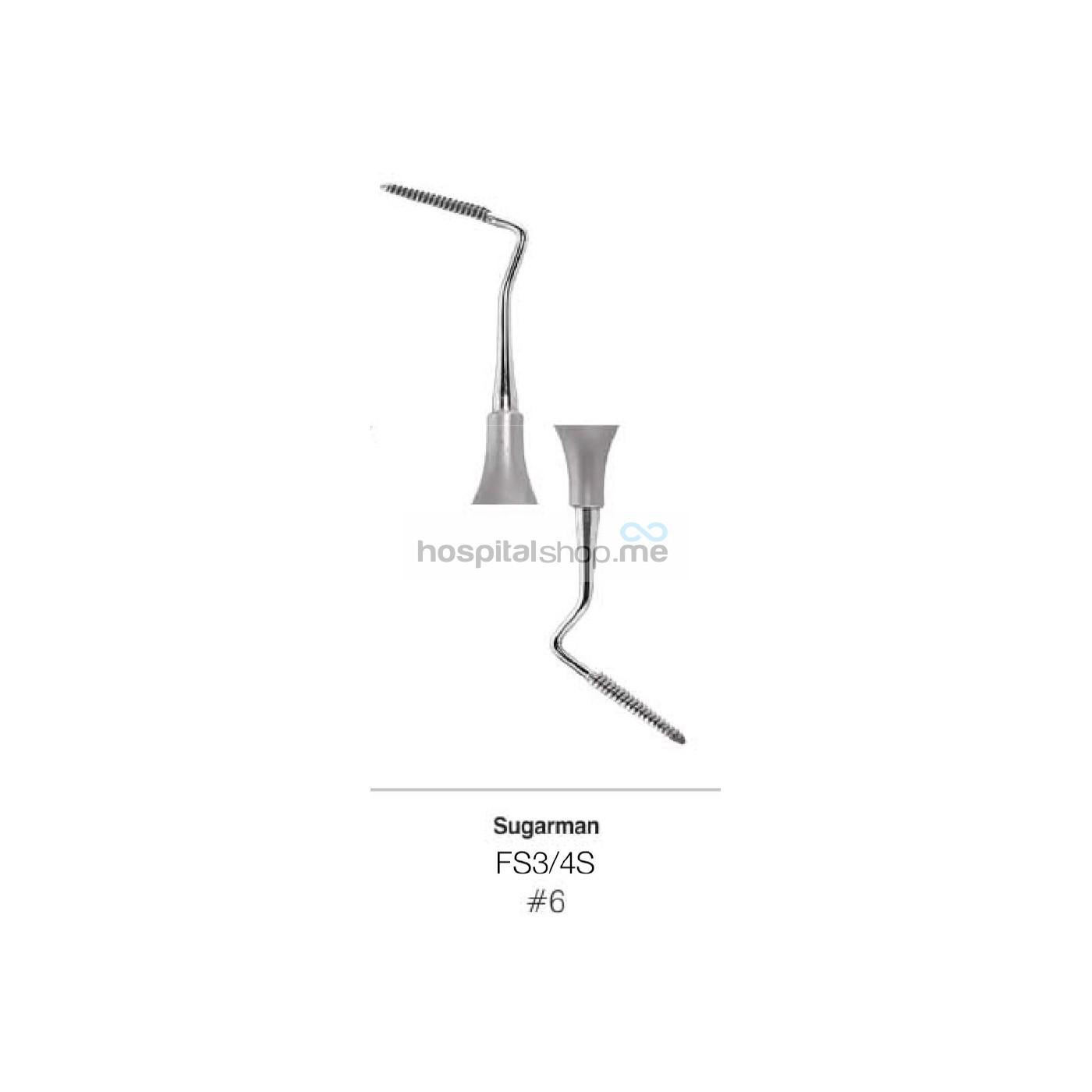 Trusta Periodontal Files Sugarman Handle No.6 Premium ANE-FS3/4SP
