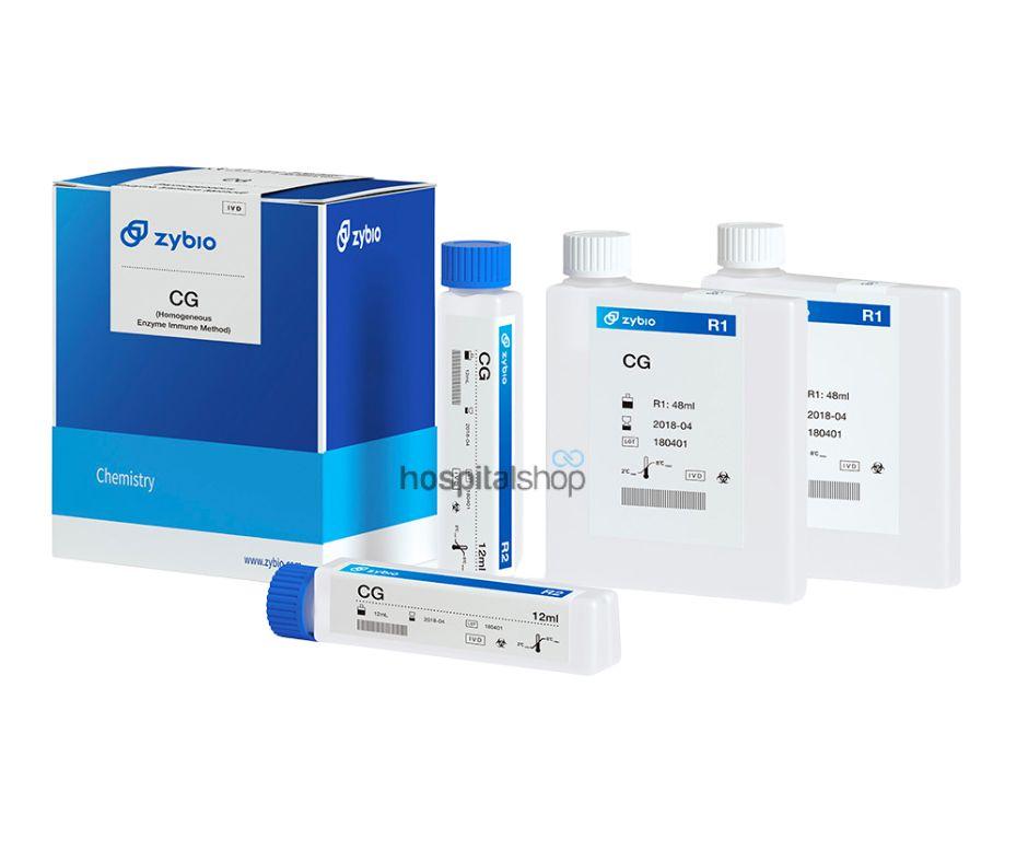 Zybio HbA1c Kit R1:15mlx2 R2:10mlx1 Lyse:50mlx2 With Control and ...
