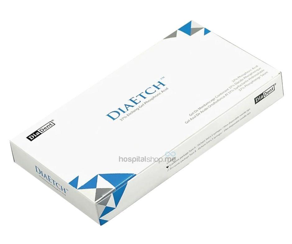 Diadent Disposable Tips for Etchant Blue 20 pcs