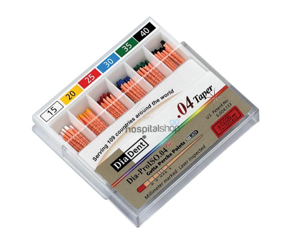 Diadent Endo Organizers Gutta Percha and Paper Points Millimeter marked ...