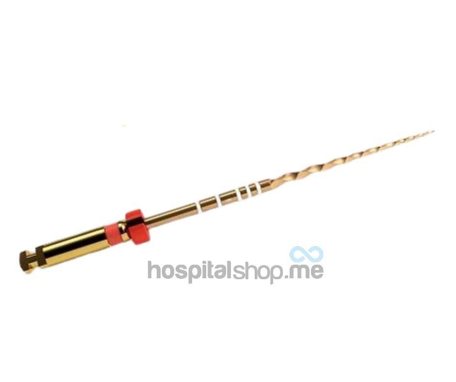 Dentsply Protaper Gold NITI Rotary Files 21mm F2 Red 6pcs