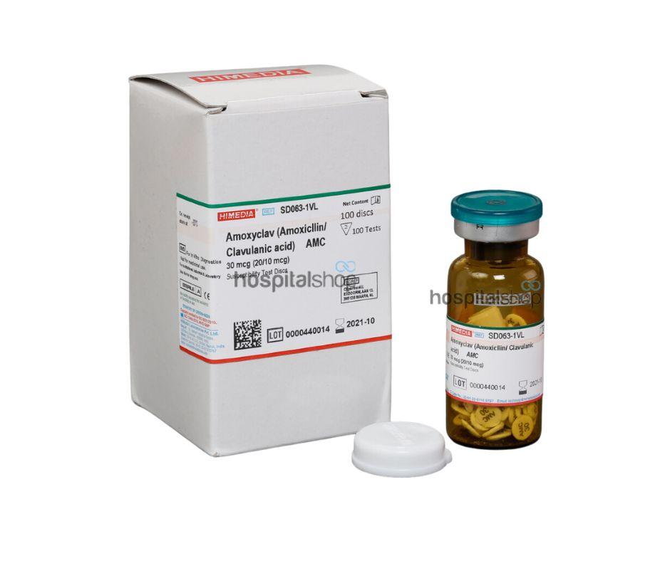 Anti Microbial Sensitivity Disc Amoxicillin & Clavulanic Acid 30mcg 250Disk