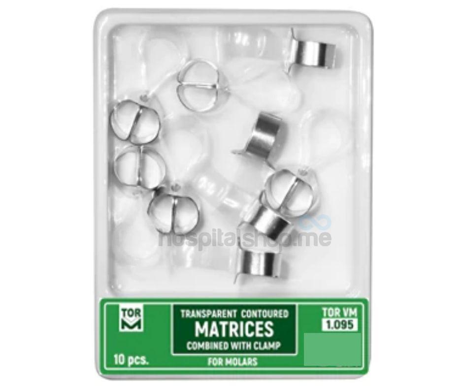 TOR VM Transparent Contoured Matrices Combined for Clamp Matrices for ...