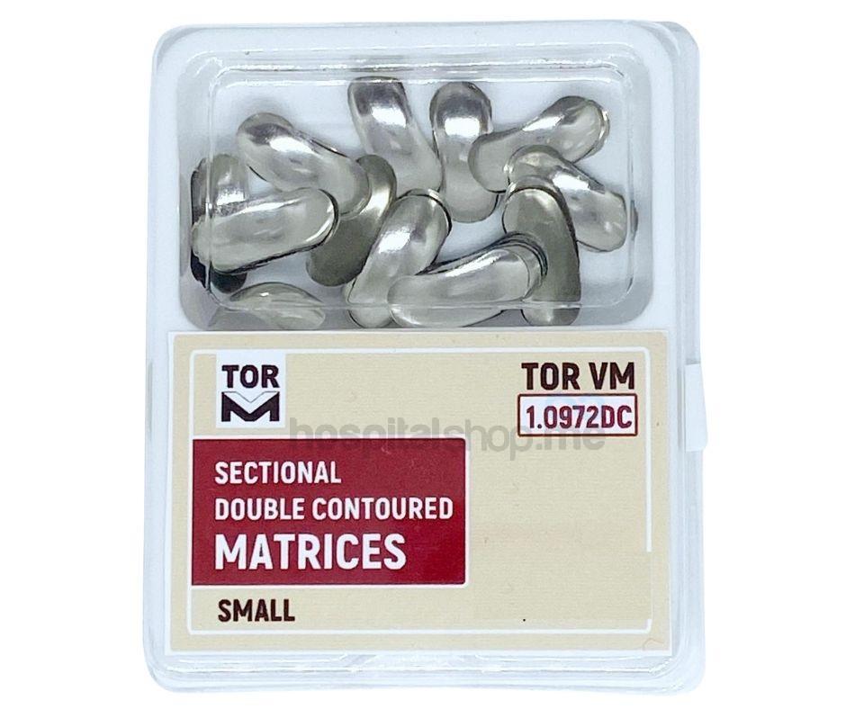 TOR VM Sectional Contoured Metal Double Curved Matrices Small 10pcs 1 ...