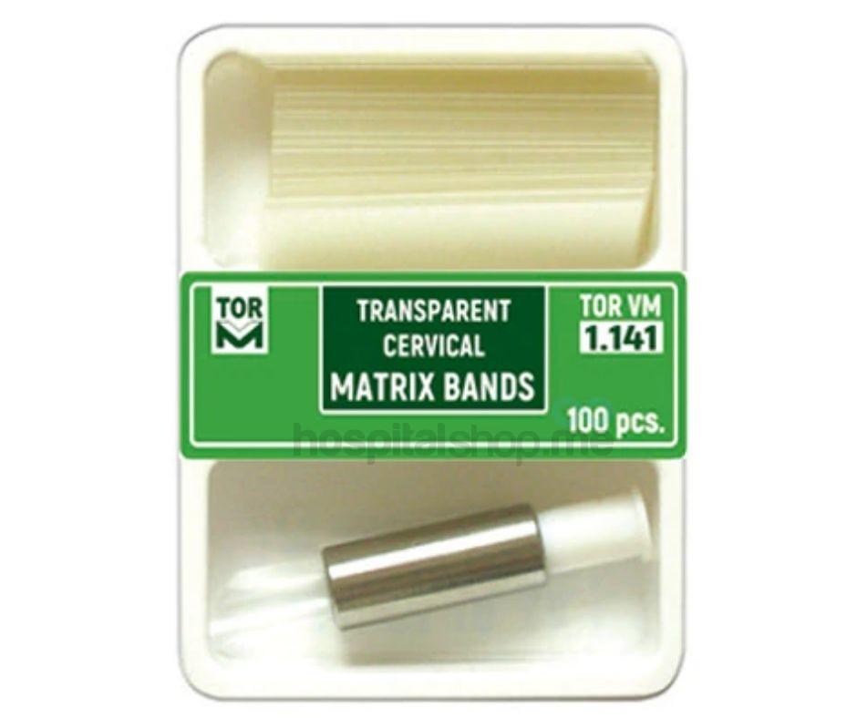 TOR VM Transparent Cervical Matrix System 100Pcs for former 1.141