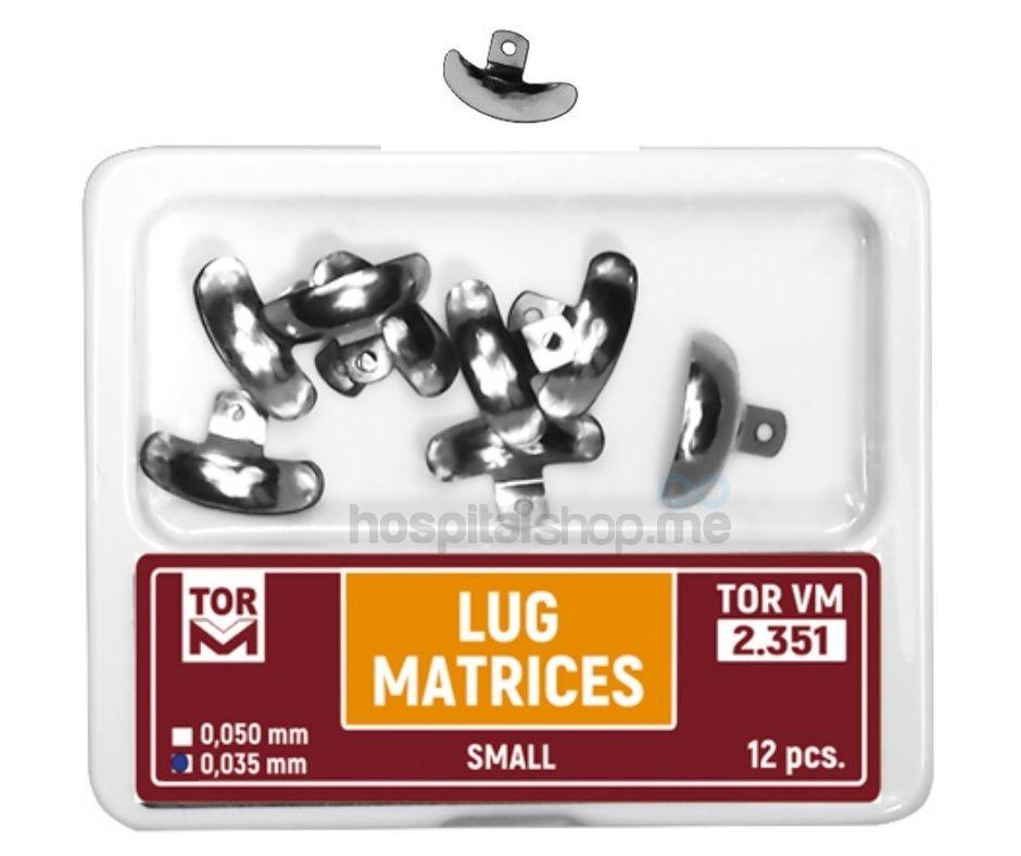TOR VM Lug Matrices, Small4.0mm 12Pcs. 2.351