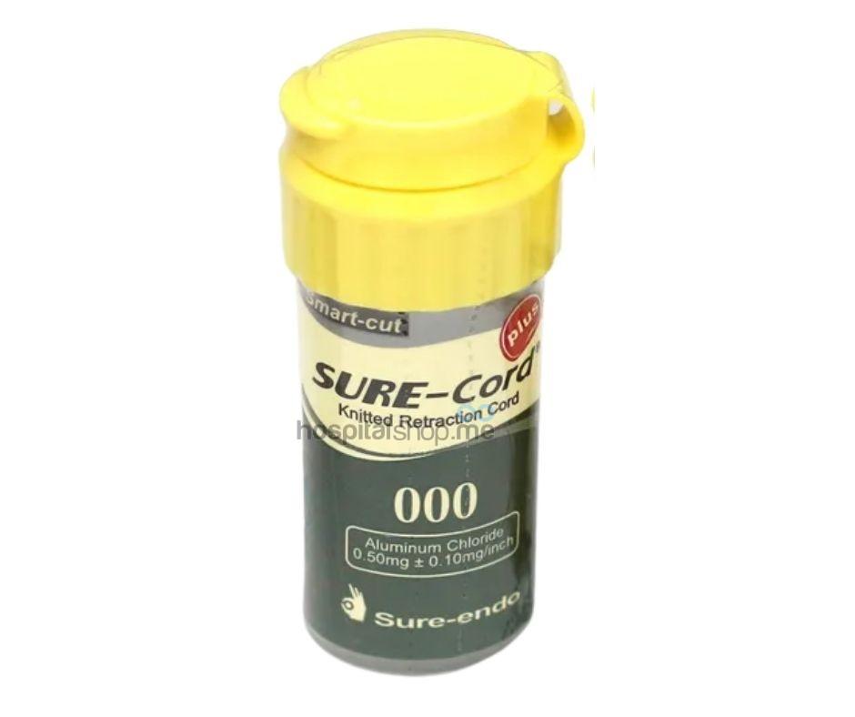 Retraction Cord #000 Impregnated - Sure Endo