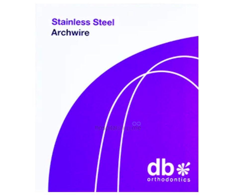 DB Ortho Euroline Stainless Steel Rectangular Archwire 16 X 22 Lower ...