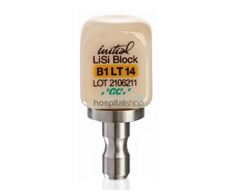 GC Initial LiSi Lithium Disilicate Cerec Block Size 14 Low Translucency ...