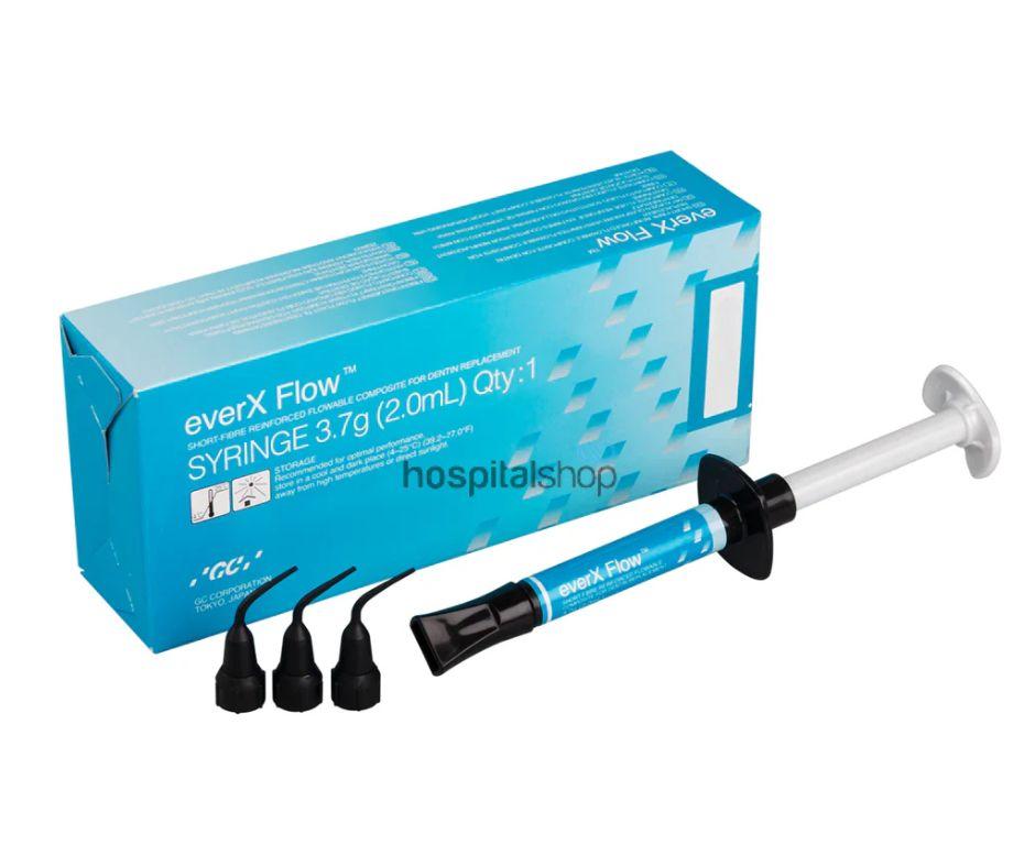 GC EverX Flow Fibre Reinforced Flowable Composite 2ml Syringe Dentin ...