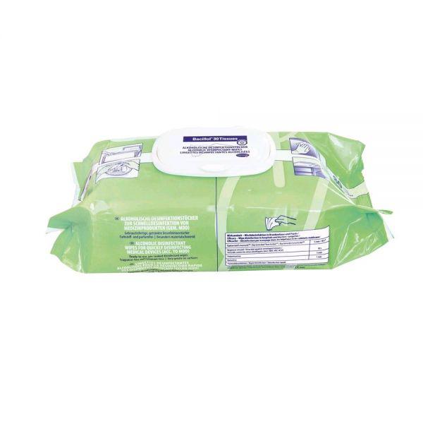 Bode Bacillol 30 Alcohol Surface Disinfectant Tissue Wipes 80 per pouch ...